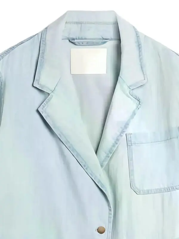 Momoni Bleach-wash Denim Jacket