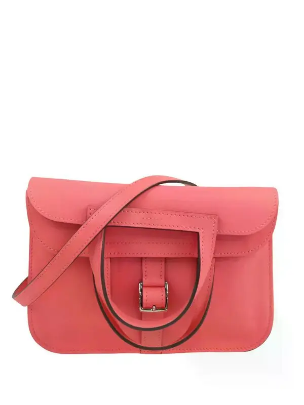 Hermès Halzan 22 Satchel - Pink