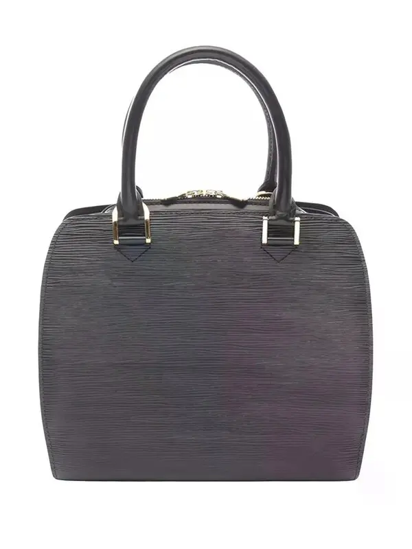 LOUIS VUITTON Epi Pont Neuf Pm Handbag - Black
