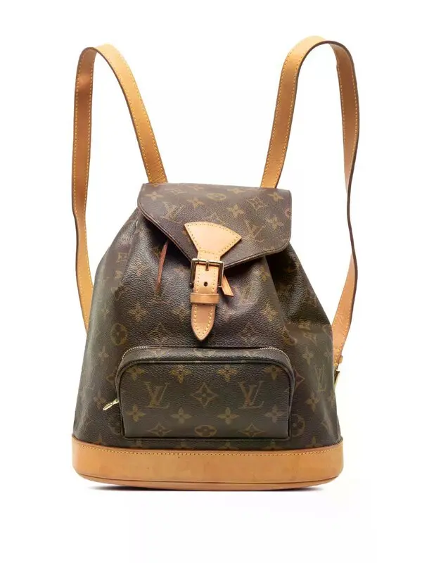 LOUIS VUITTON Monogram Montsouris Pm Backpack - Brown