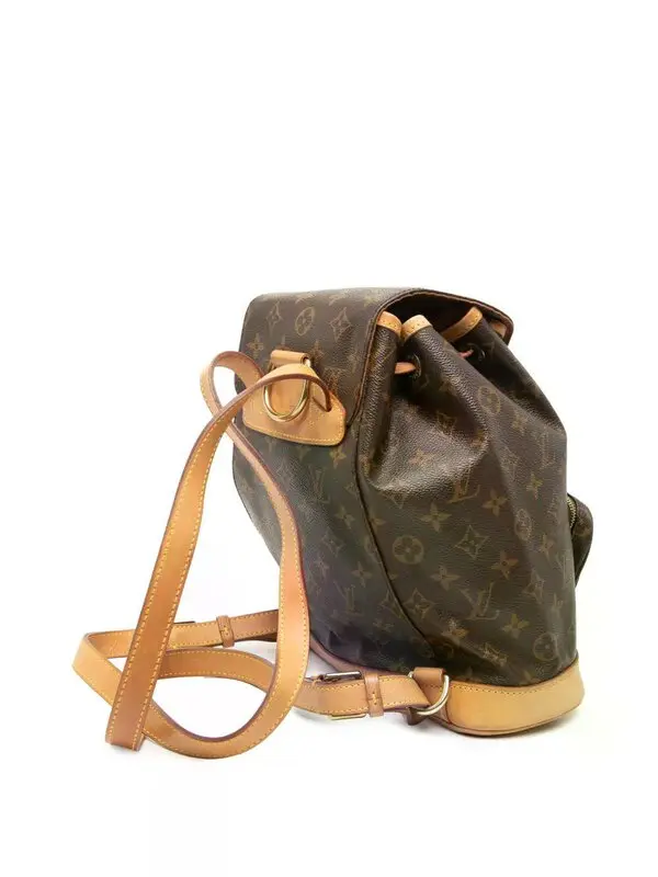 LOUIS VUITTON Monogram Montsouris Pm Backpack - Brown