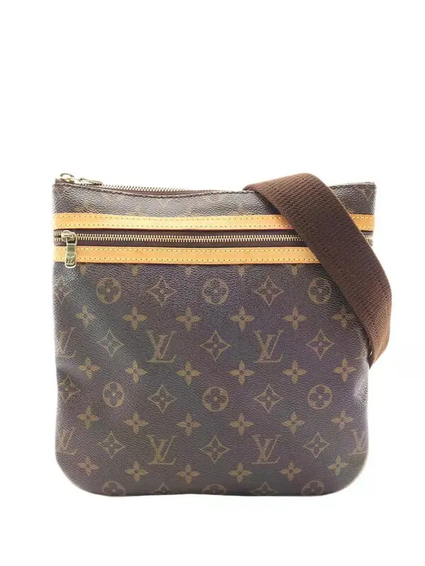 LOUIS VUITTON Monogram Bosphore Pochette Crossbody Bag - Brown