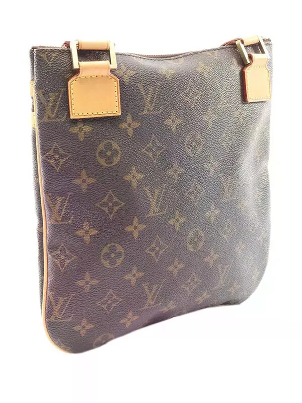 LOUIS VUITTON Monogram Bosphore Pochette Crossbody Bag - Brown