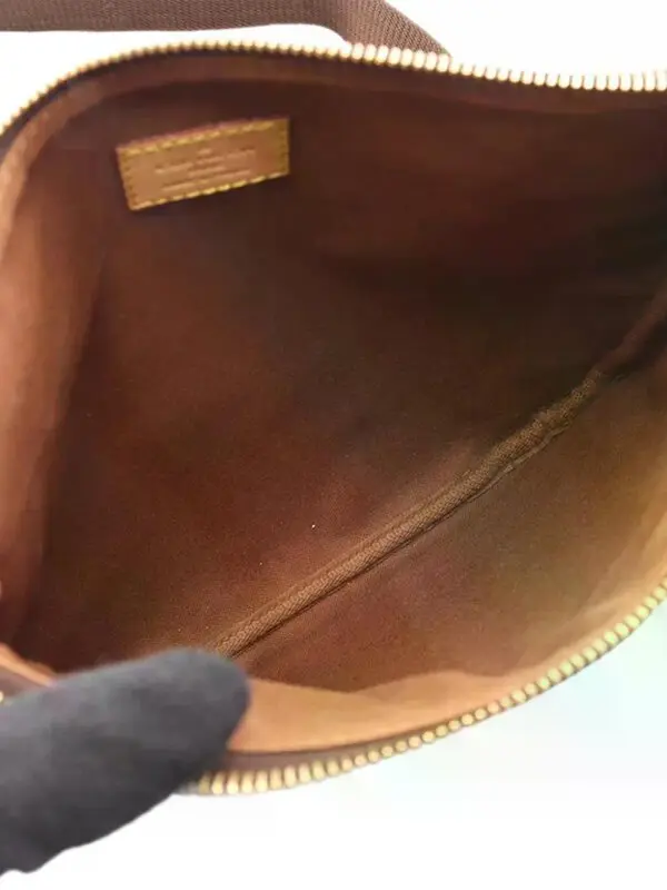 LOUIS VUITTON Monogram Bosphore Pochette Crossbody Bag - Brown