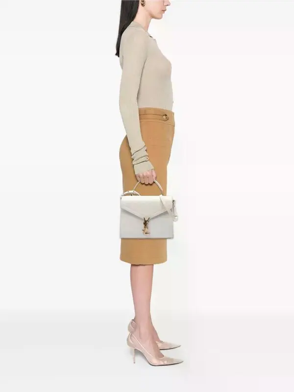Saint Laurent Medium Cassandra Top Handle Bag Satchel