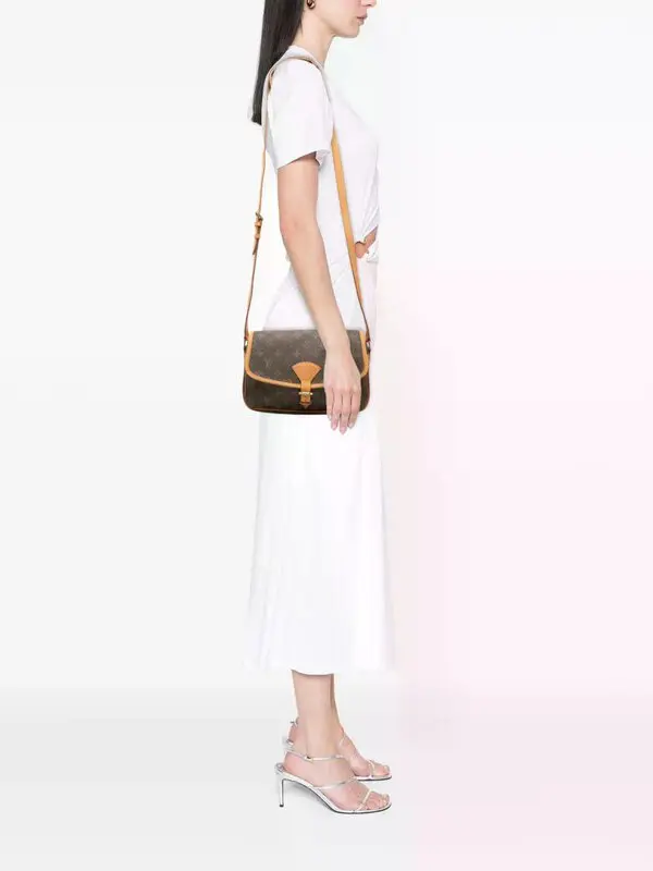 LOUIS VUITTON Monogram Sologne Crossbody Bag - Brown