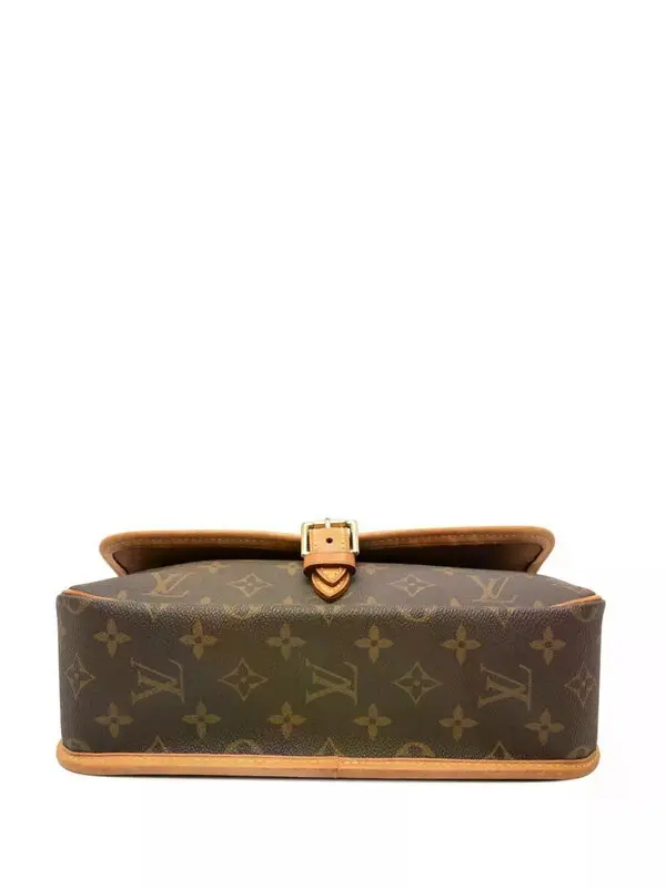 LOUIS VUITTON Monogram Sologne Crossbody Bag - Brown