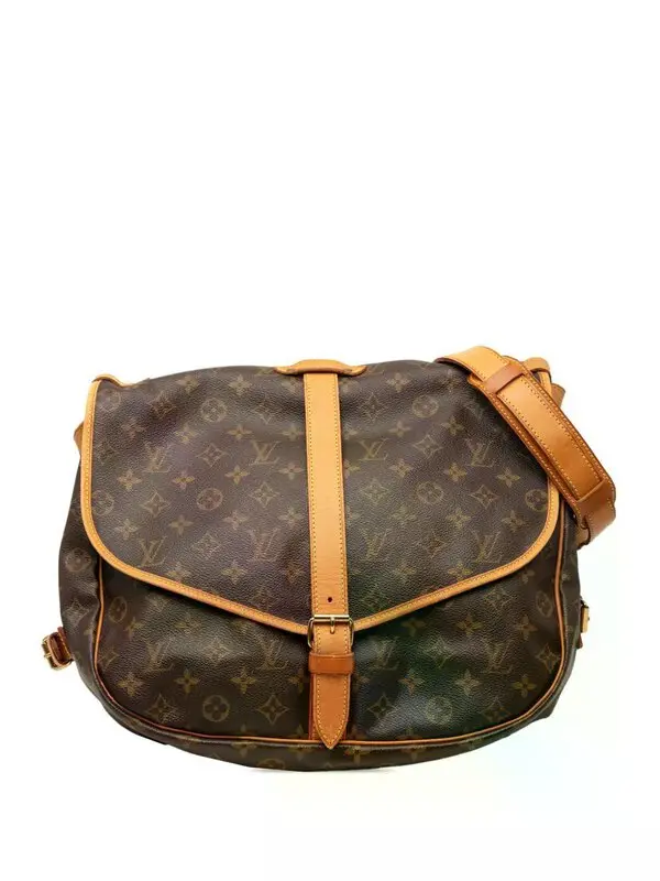 LOUIS VUITTON Monogram Saumur 35 Crossbody Bag