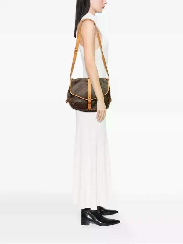 LOUIS VUITTON Monogram Saumur 35 Crossbody Bag