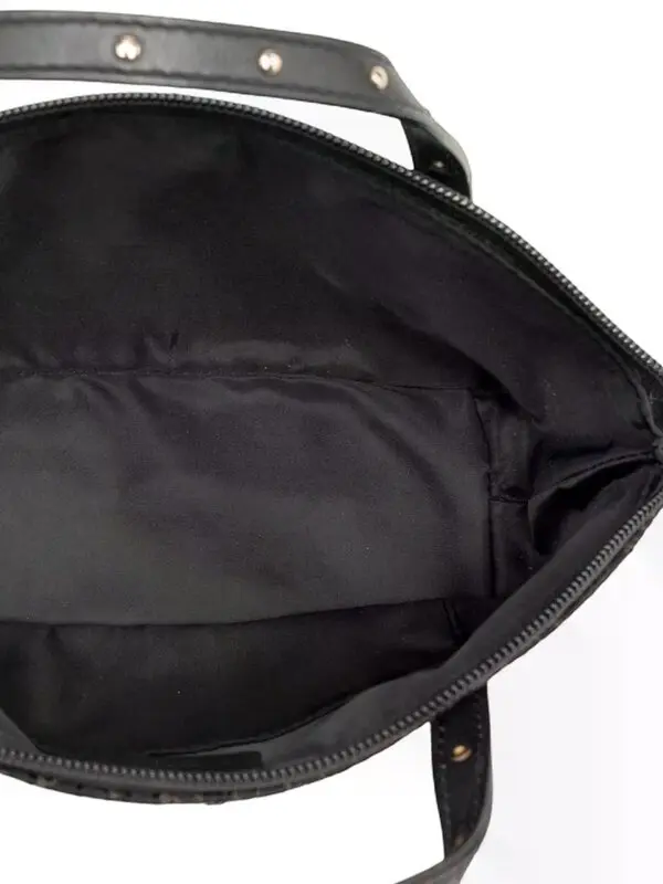 Dior 2003 Mini Diorissimo Trotter Canvas Street Chic Handbag