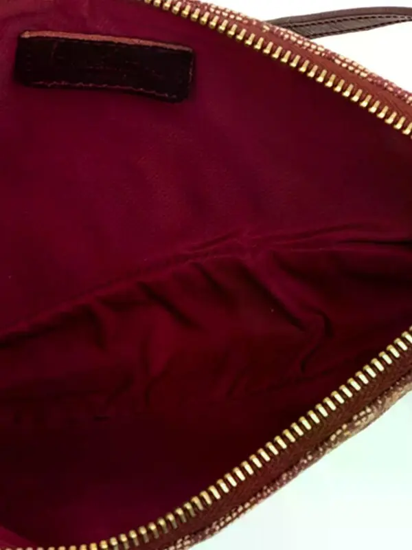 Dior Mini Diorissimo Jacquard Saddle Pochette Shoulder Bag