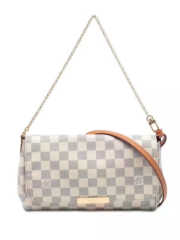 LOUIS VUITTON Damier Azur Favorite Mm Satchel