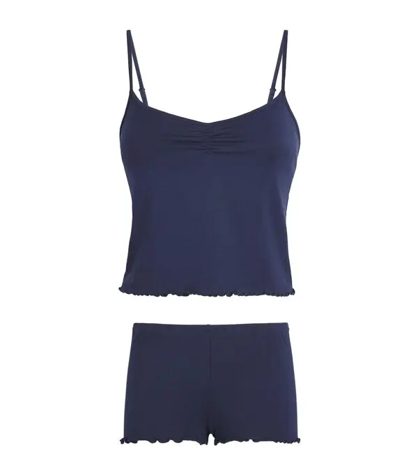 SKIMS Sleep Cami Short Pyjama Set - Navy