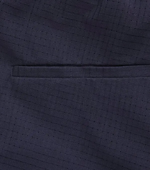 BOSS Elst Slim Fit Wool-blend Trousers - Blue