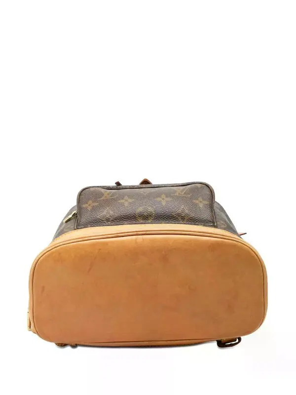 LOUIS VUITTON Monogram Montsouris Pm Backpack - Brown