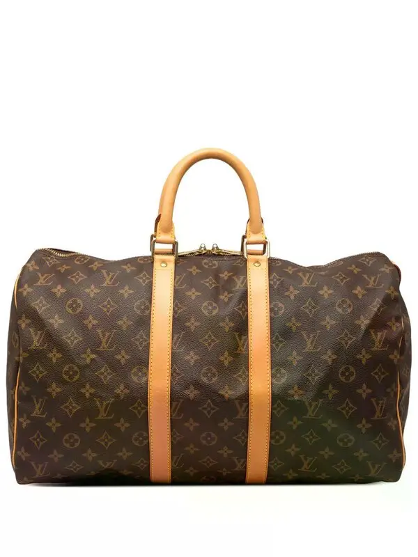 LOUIS VUITTON Monogram Keepall 45 Travel Bag