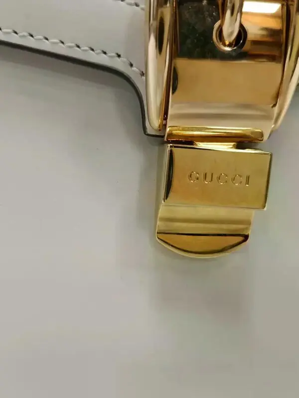 Gucci Sylvie Web Stripe Handbag - Neutrals