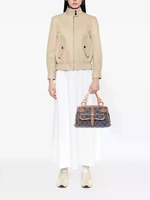 Celine Macadam Denim Handbag - Blue