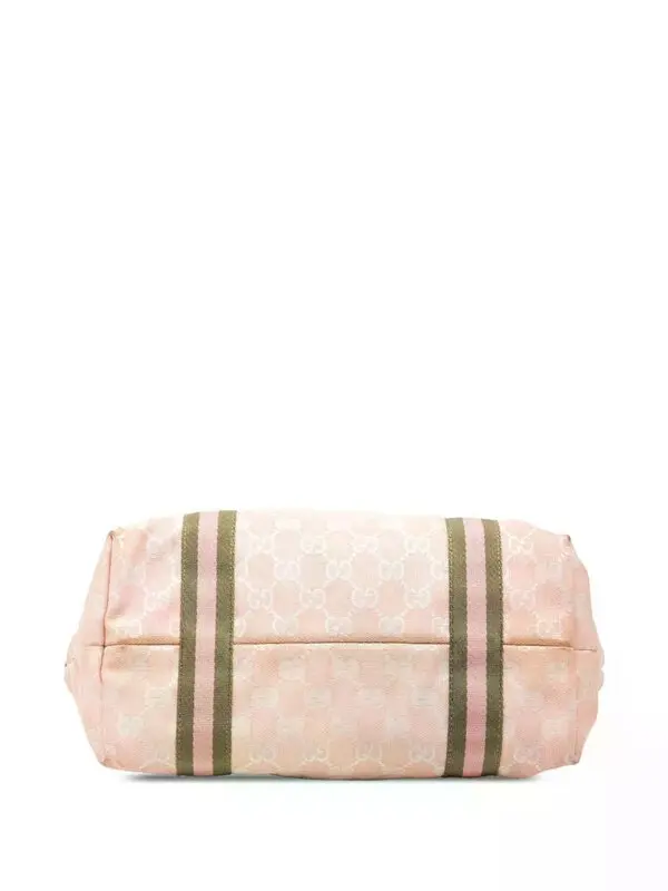 Gucci Gg Canvas Jolicoeur Tote Bag - Pink