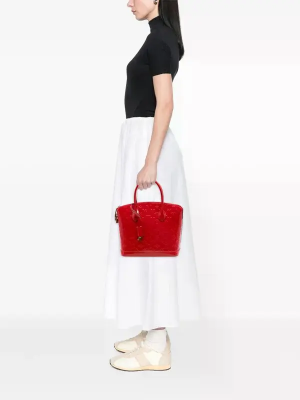 LOUIS VUITTON Monogram Vernis Lockit Pm Handbag