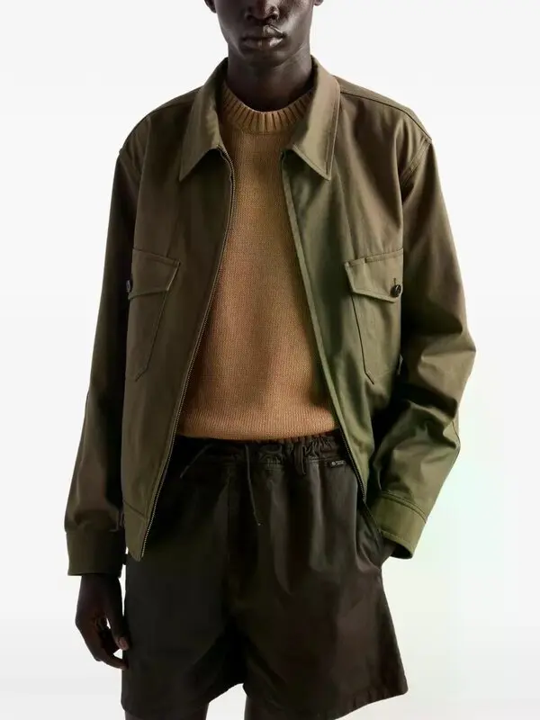 Prada Embroidered Logo Cotton Sweater