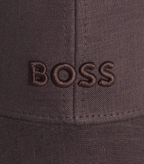 BOSS Linen Baseball Cap