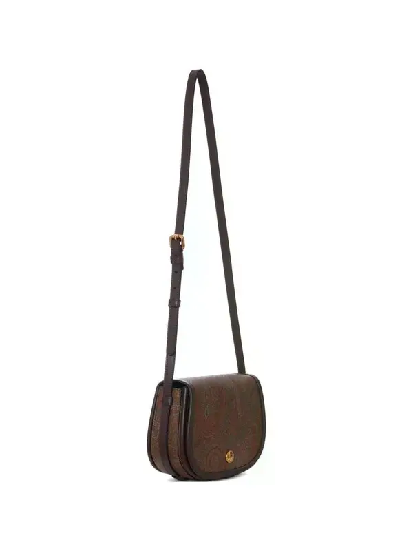 Etro Paisley-print Shoulder Bag - Brown
