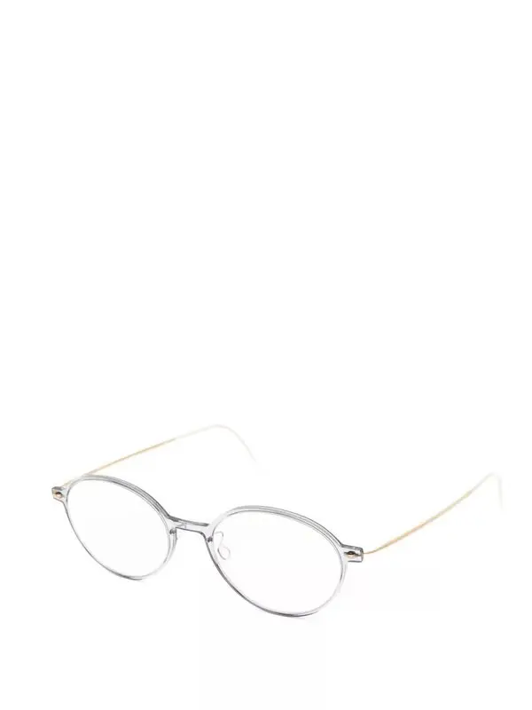 LINDBERG 6667 Round-frame Eyeglasses