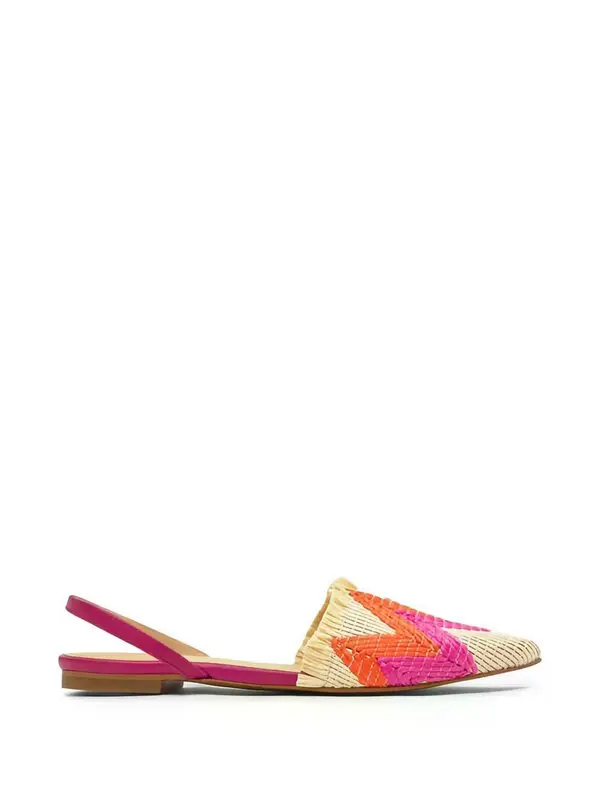 CastaÑer Berta Pointed-toe Flat Pumps