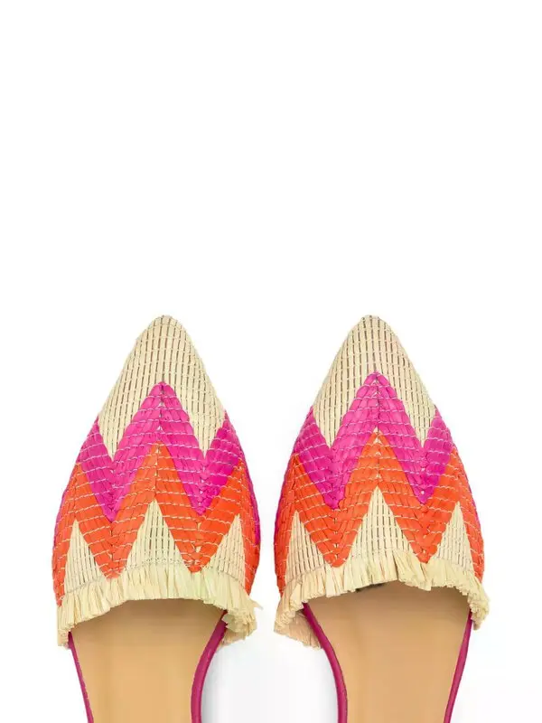 CastaÑer Berta Pointed-toe Flat Pumps