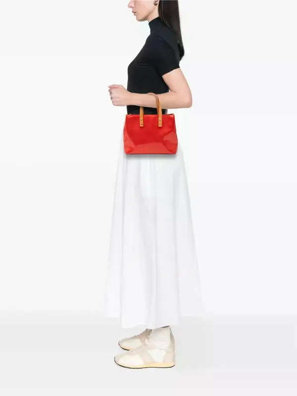 LOUIS VUITTON Monogram Vernis Reade Pm Handbag - Red