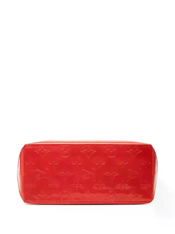 LOUIS VUITTON Monogram Vernis Reade Pm Handbag - Red