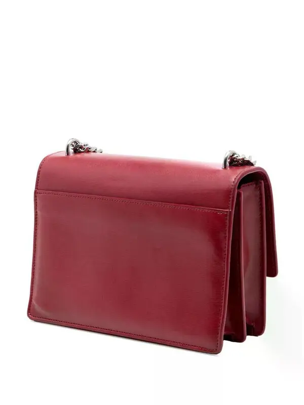 Saint Laurent Monogram Sunset Crossbody Bag - Red