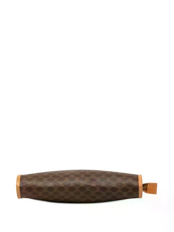 Celine Macadam Coated Canvas Clutch Bag
