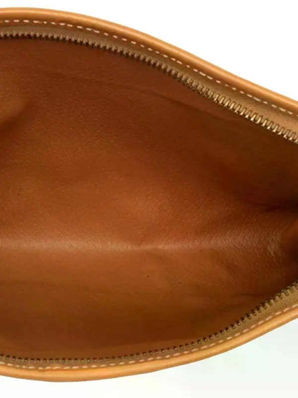 Celine Macadam Coated Canvas Clutch Bag