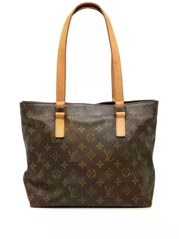 LOUIS VUITTON Monogram Canvas Cabas Piano Tote Bag - Brown