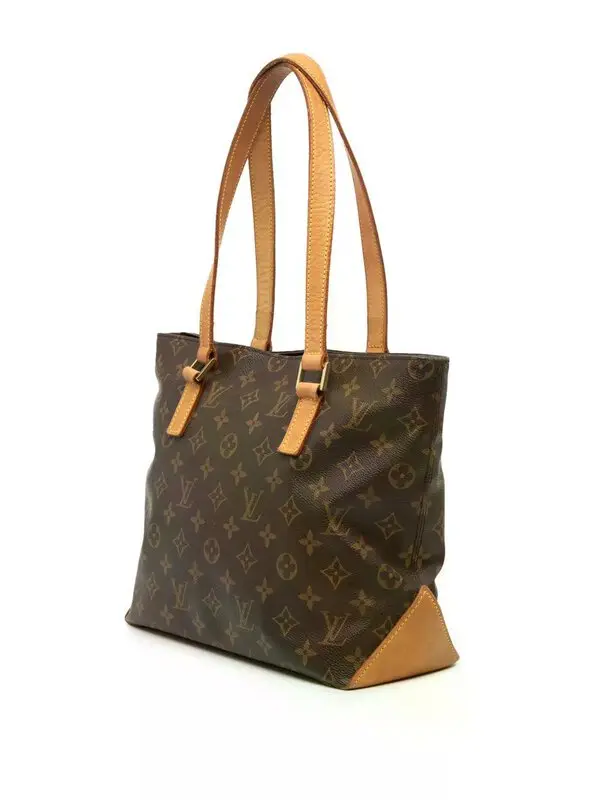 LOUIS VUITTON Monogram Canvas Cabas Piano Tote Bag - Brown