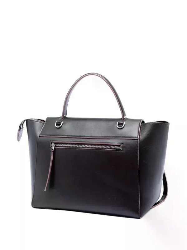 Celine Mini Smooth Calfskin Belt Bag Satchel - Black