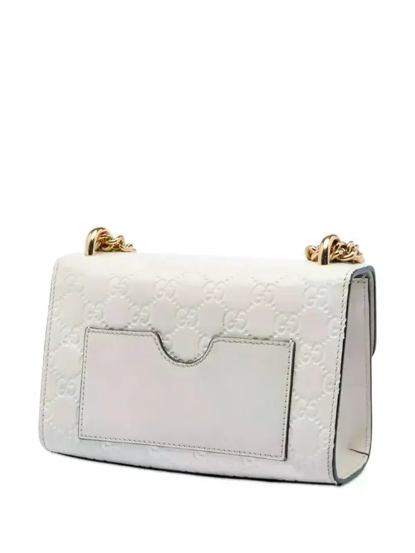 Gucci Padlock Crossbody Bag - White