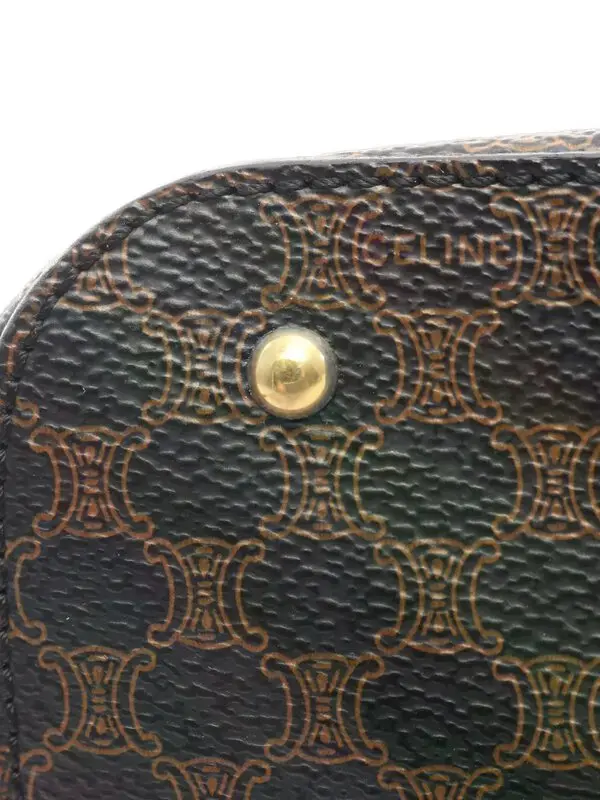 Celine Macadam Leather Handbag