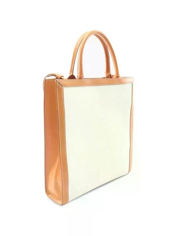 Celine Vertical Hippopotamus Tote Bag - Neutrals