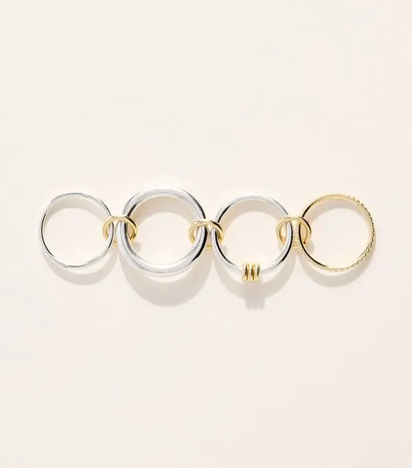 SPINELLI KILCOLLIN Sterling Yellow Gold, And Diamond Zodiac Ring