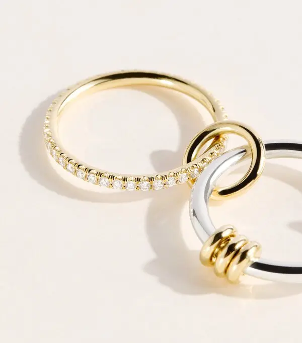SPINELLI KILCOLLIN Sterling Yellow Gold, And Diamond Zodiac Ring