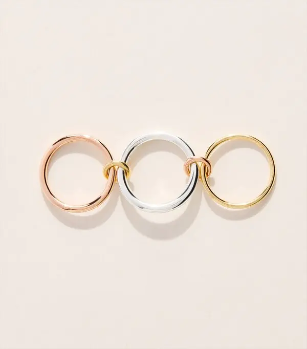 SPINELLI KILCOLLIN Mixed Gold And Sterling Capricorn Ring