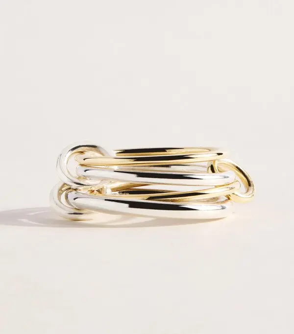 SPINELLI KILCOLLIN Yellow Gold And Sterling Pisces Ring - Silver