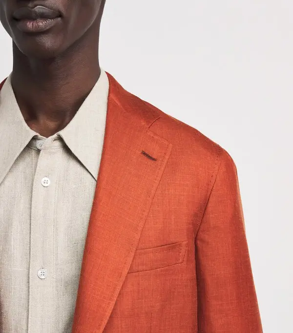 Brioni Silk-cashmere-linen Blazer