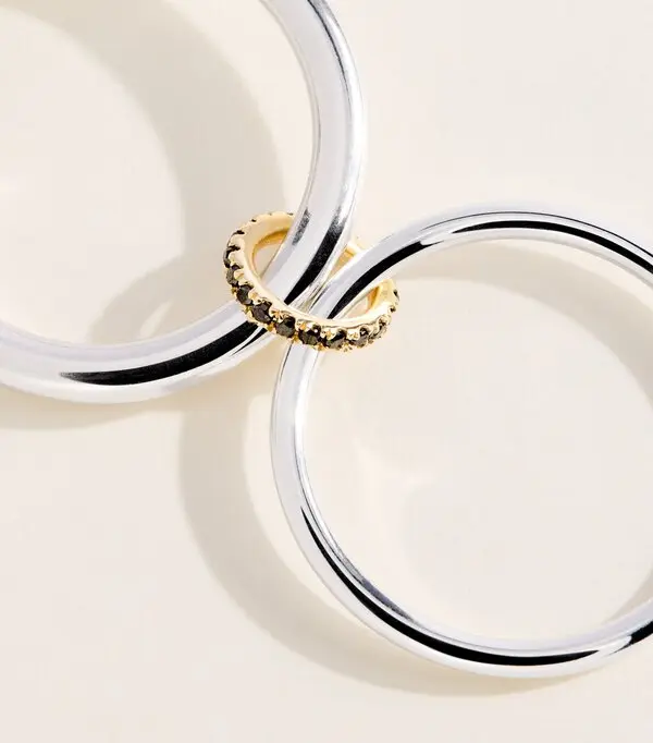 SPINELLI KILCOLLIN Capricorn Ring In Yellow Gold, Sterling And Black Diamonds