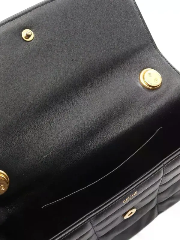 Celine Quilted Chain Shoulder Bag