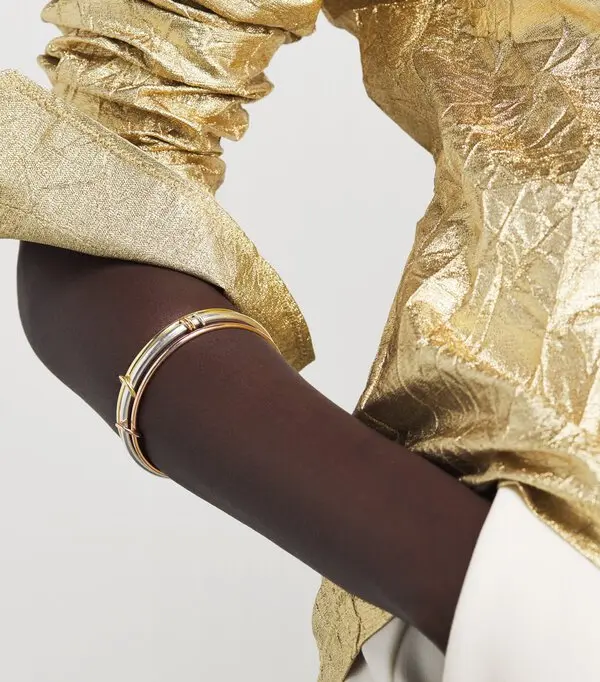 SPINELLI KILCOLLIN Mixed Gold And Sterling Layered Bangle