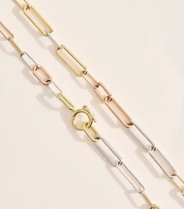 SPINELLI KILCOLLIN Mixed Metal Link Necklace